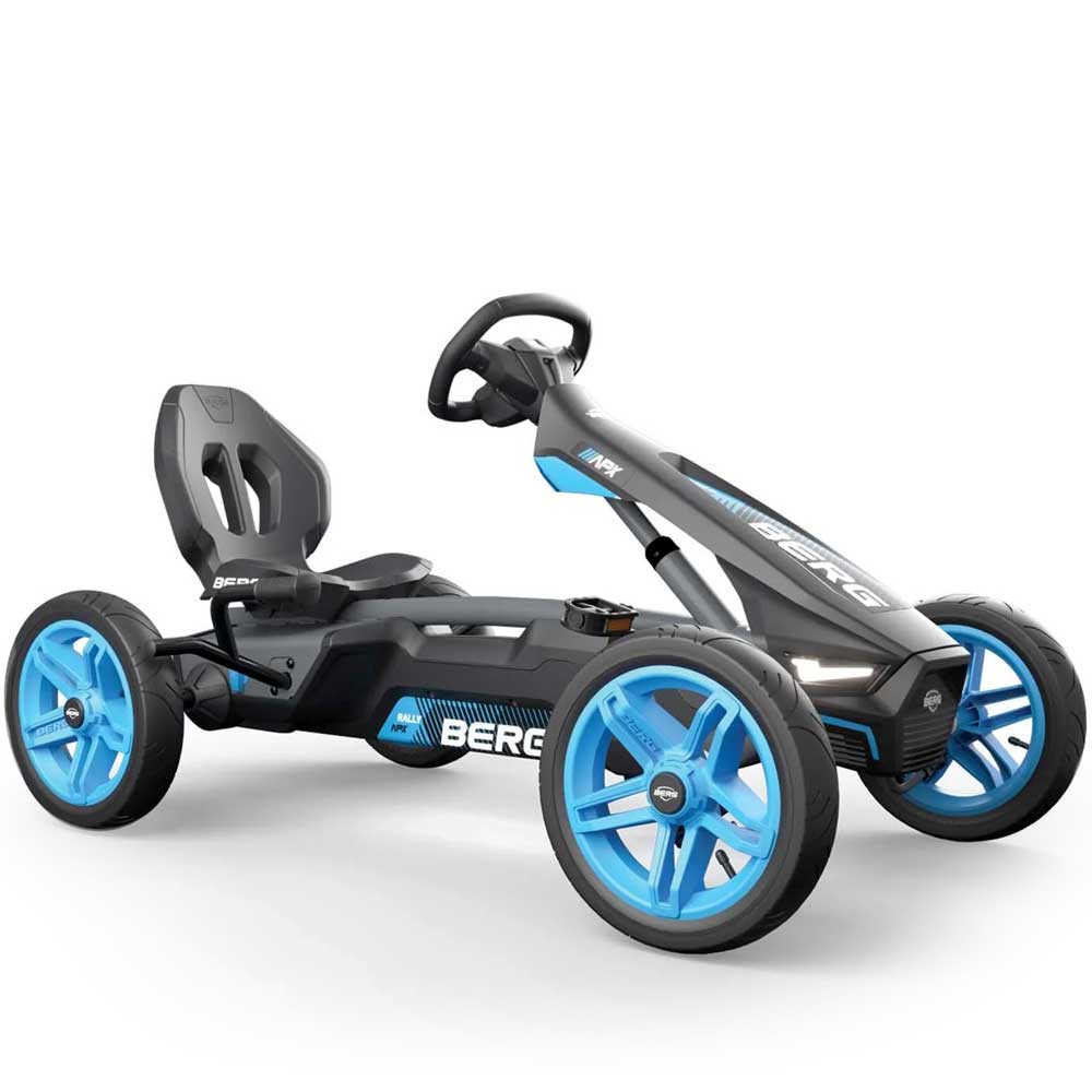 Berg Rally Kids Pedal Powered Go Kart | APX Blue Shadow — PedalKartsAU