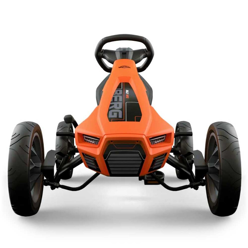 Berg Rally Kids Pedal Powered Go Kart | NRG Orange/Black — PedalKartsAU