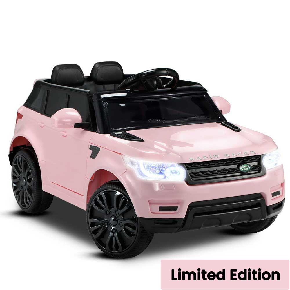 Range Rover Inspired Kids Ride On Car with Remote Control | Soft Pink ...