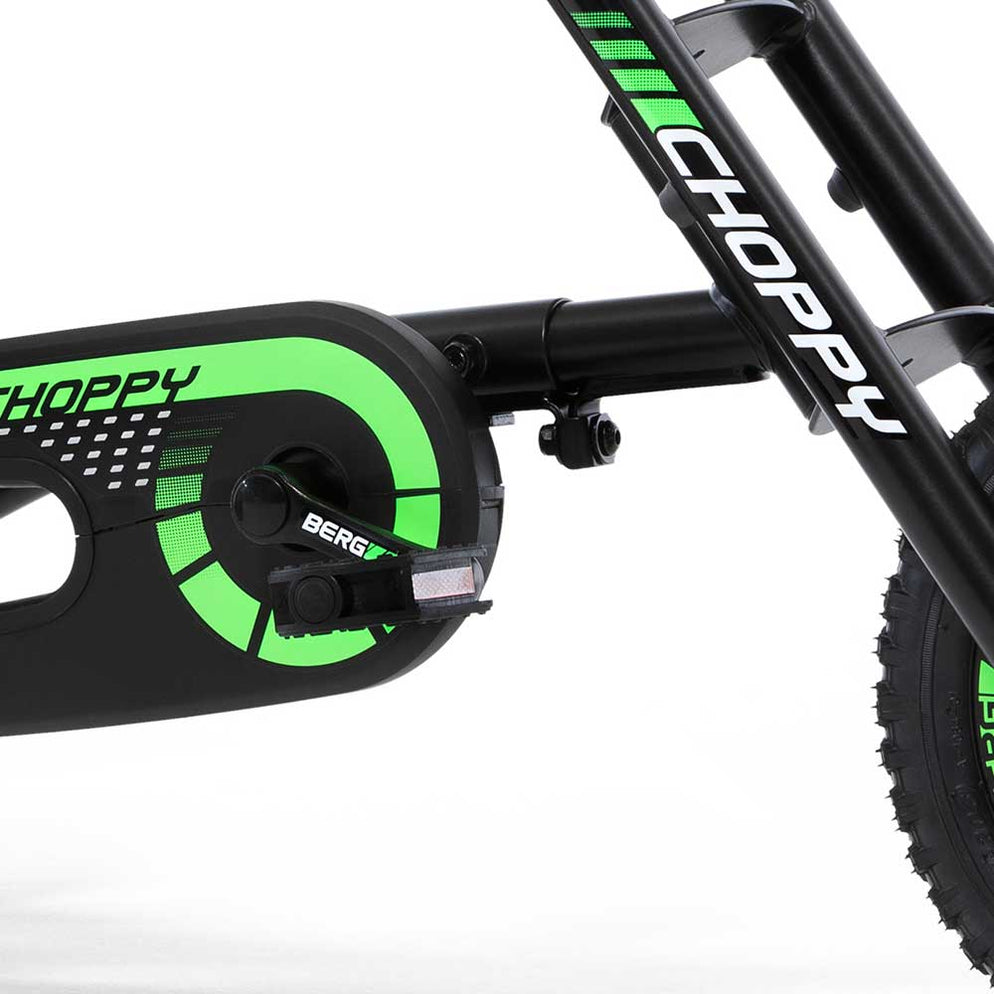 Berg Buddy Choppy Kids Pedal Powered Go Kart | Metallic Black ...