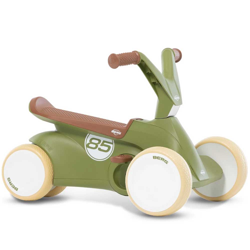 Berg Go2 Kids Push & Pedal Powered Go Kart | Retro Green — PedalKartsAU