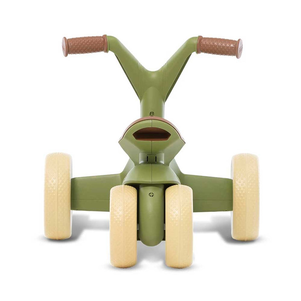 Berg Go2 Kids Push & Pedal Powered Go Kart | Retro Green — PedalKartsAU