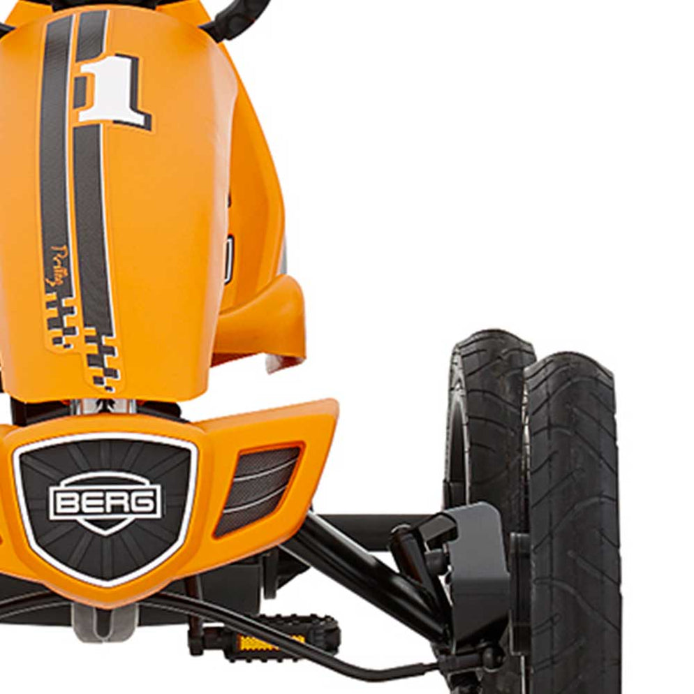 Berg Rally Kids Pedal Powered Go Kart | Orange/Black — PedalKartsAU