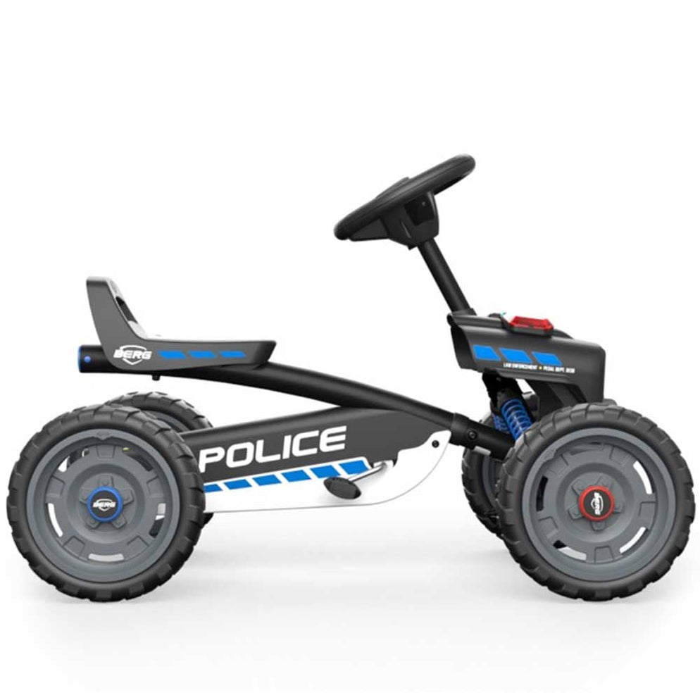 Berg Buzzy Police Kids Pedal Powered Go Kart | Lights and Sirens ...