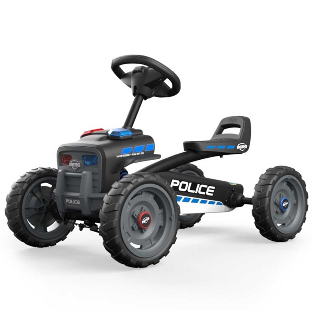 Berg Buzzy Police Kids Pedal Powered Go Kart | Lights and Sirens ...